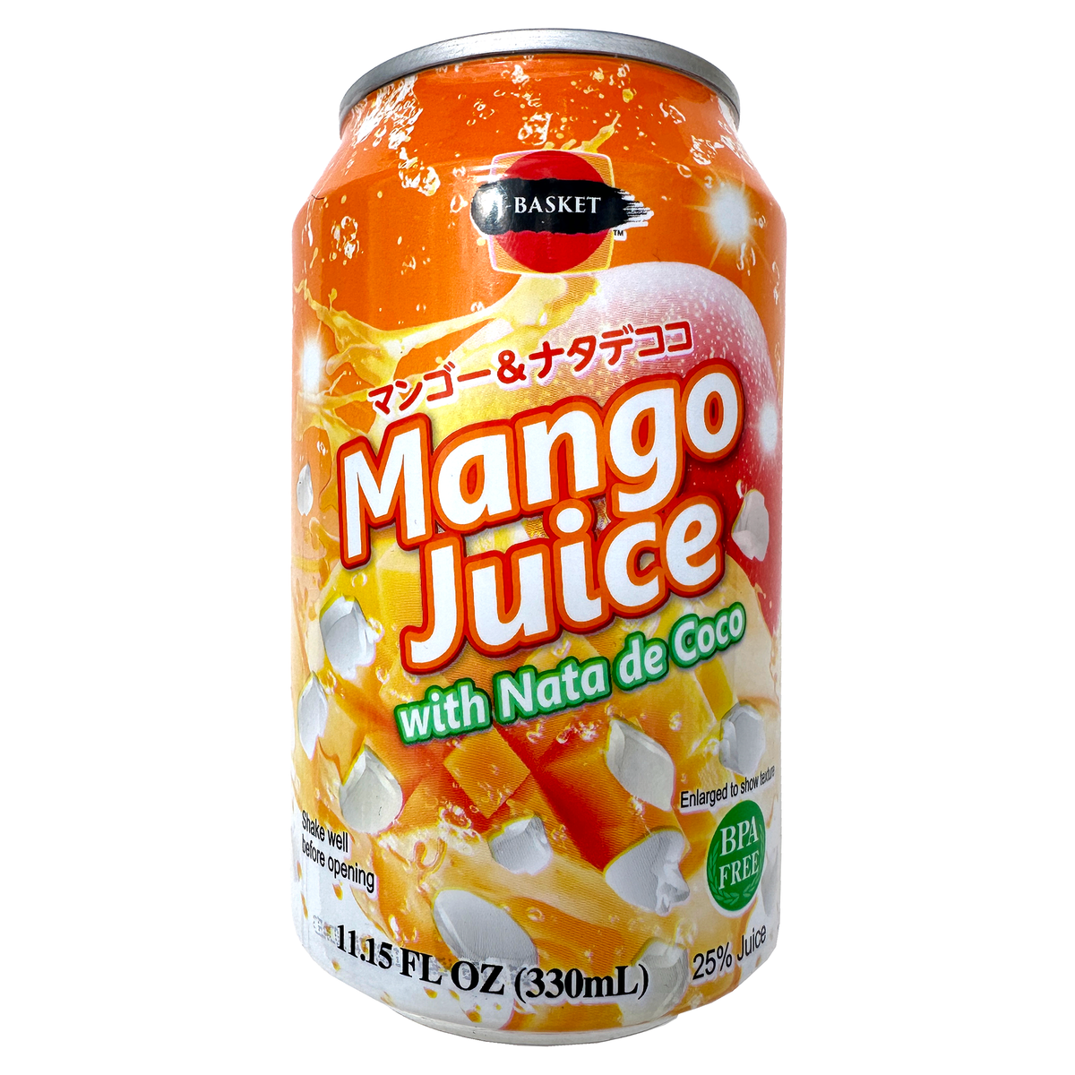 J-Basket Fruit Juice with Nata de Coco - 11.5 oz – Asian Veggies