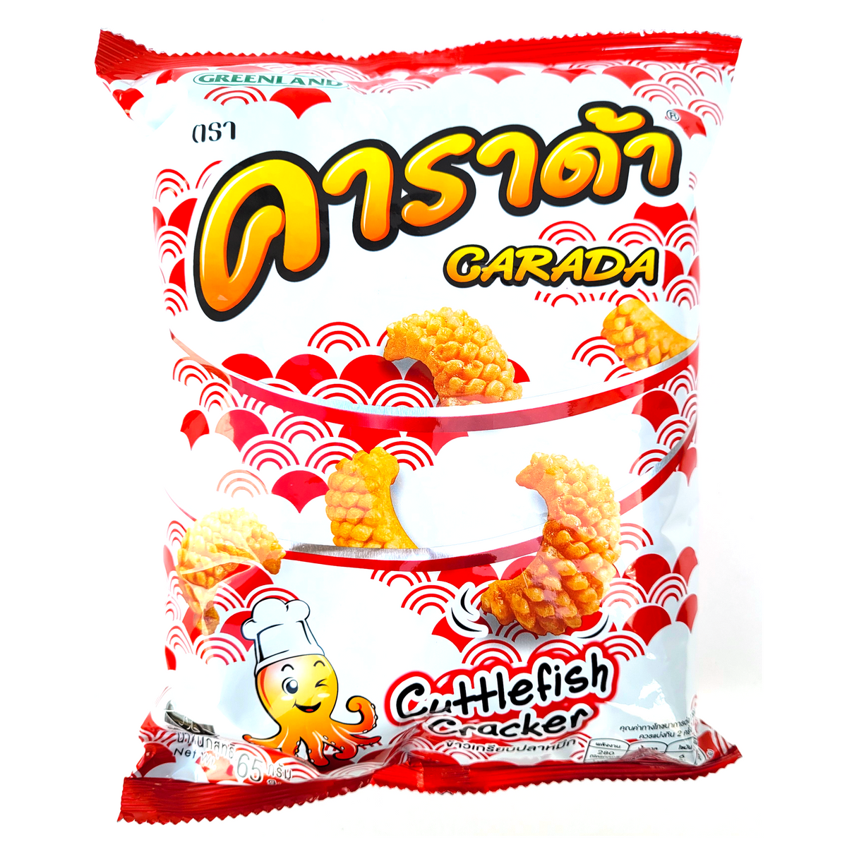 Carada Cuttlefish Cracker (White) - 65 g – Asian Veggies
