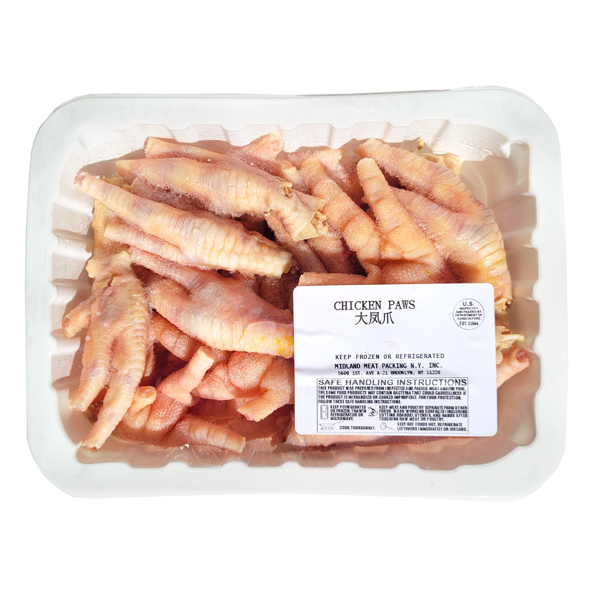 Midland Chicken Paws (Feet) - 1.5 Lbs – Asian Veggies