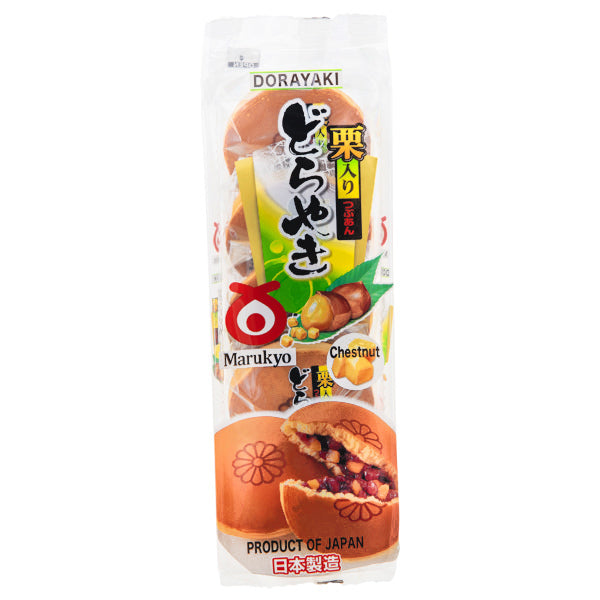 Marukyo Red Bean Chestnut Dorayaki - 10.23 oz – Asian Veggies