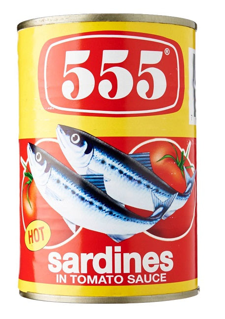 555 Canned Sardines in Tomato Sauce - 5.5 oz – Asian Veggies