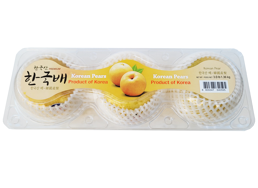 Korean Shingo Asian Pear - 2.75 Lbs (3 Pieces) – Asian Veggies