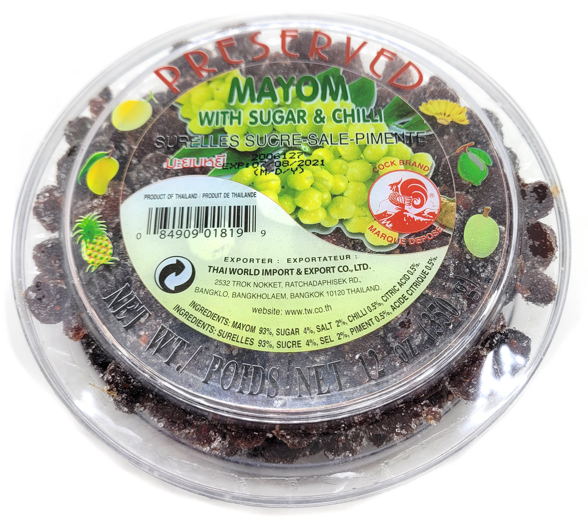 Preserved Mayom with Sugar & Chili - 12 oz – Asian Veggies
