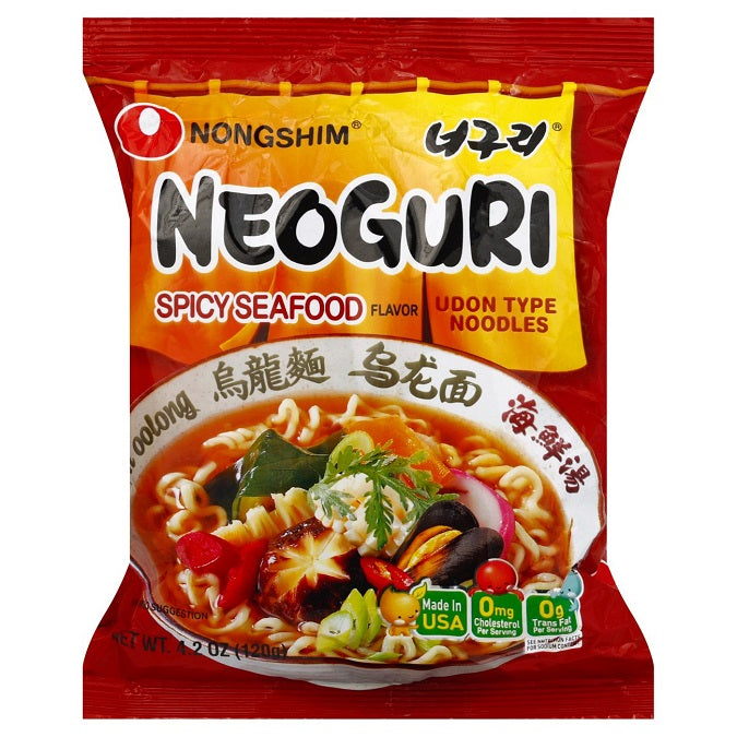 Nongshim Neoguri Seafood Noodles - 4.2 oz – Asian Veggies