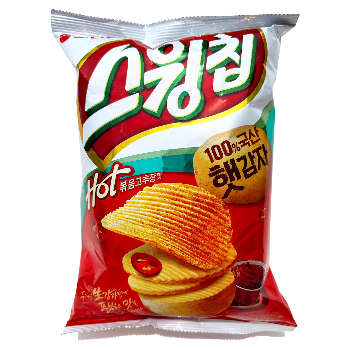 Orion Hot Chili (Gochujang) Swing Chips - 124 g – Asian Veggies