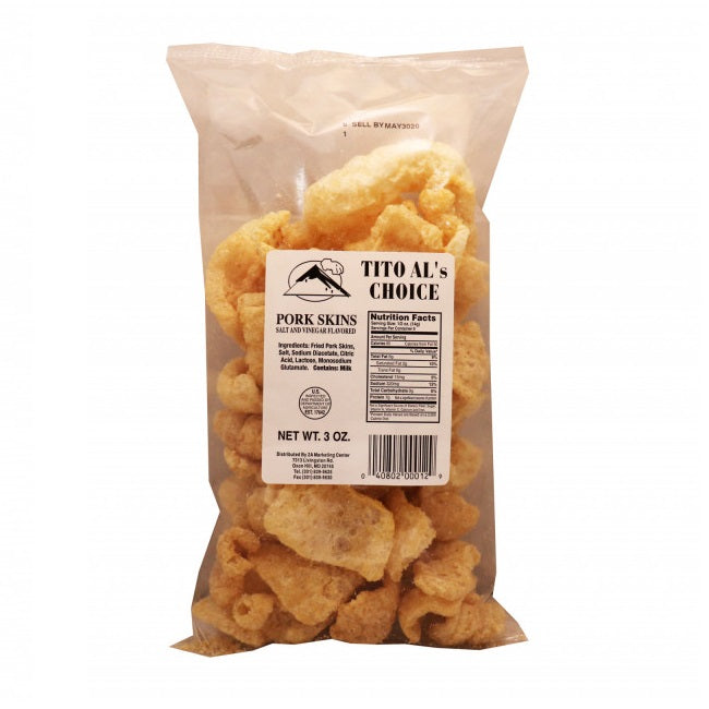 Tito Al's Choice Pork Rinds - 3 oz – Asian Veggies