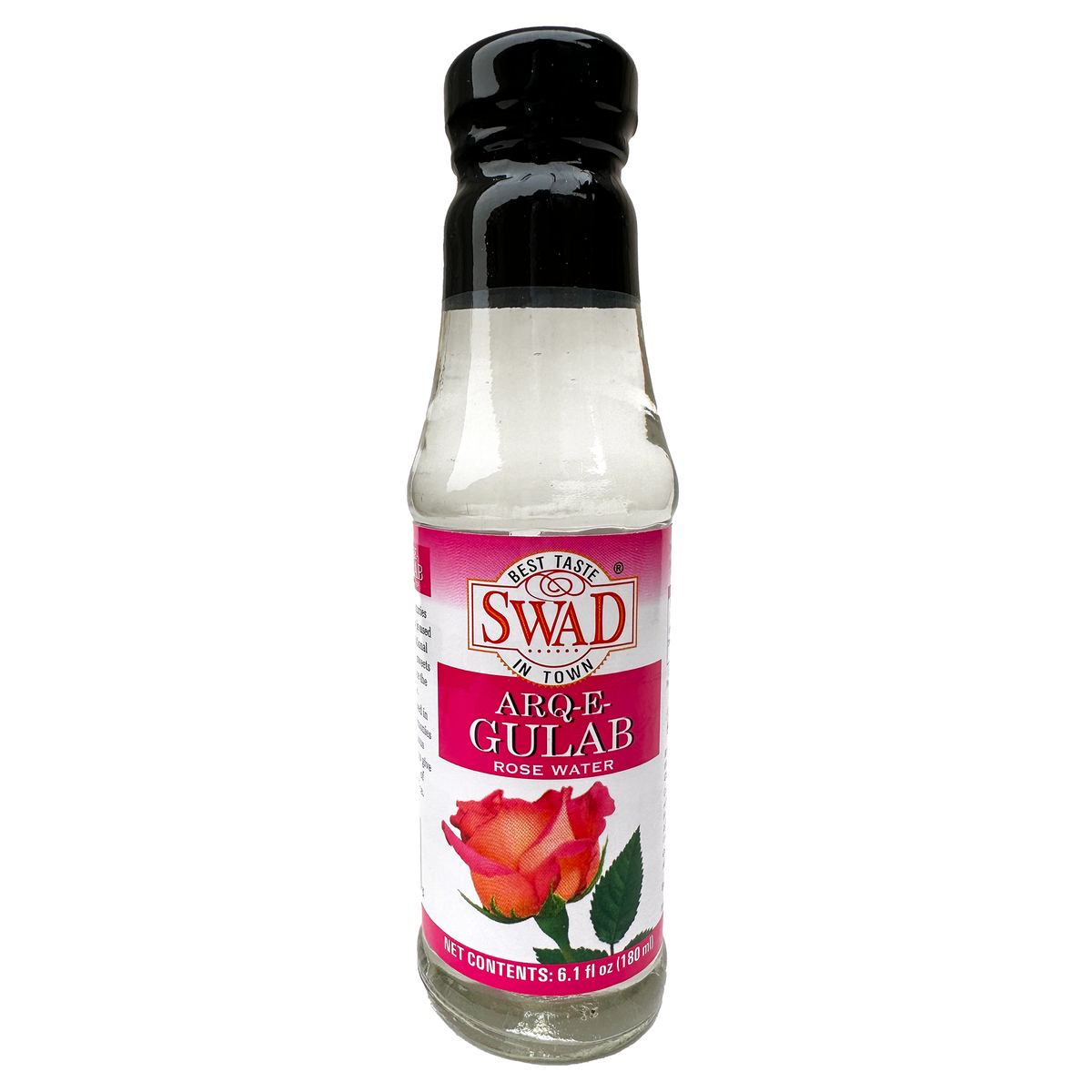Swad Rose Water (Arq-E-Gulab) - 6.1 oz – Asian Veggies