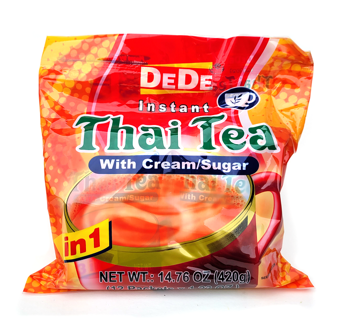 Dede Instant Thai Tea with Cream/Sugar - 14.76 oz – Asian Veggies